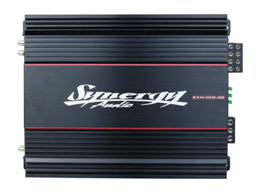 SYNERGY AUDIO SYN SERIES 150.4 4 CHANNEL AMPLIFIER – Outlaw Car Audio